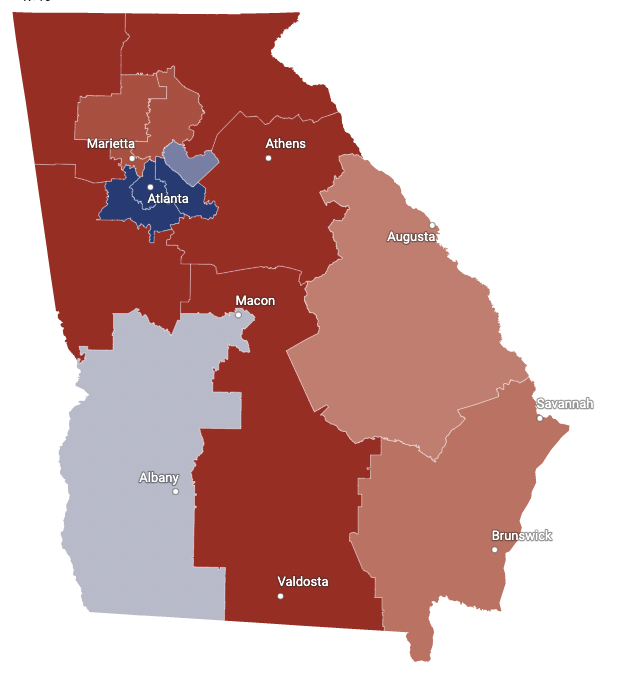 New Look at Redistricting: Who’s Safe, Who’s Not: AZ, CA, CO, GA, IL ...